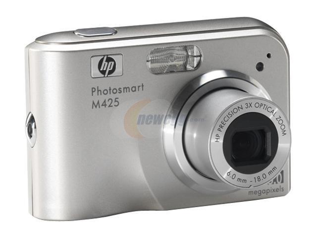 Refurbished: HP Photosmart M425 Silver 5.0 MP Digital Camera - Newegg.com