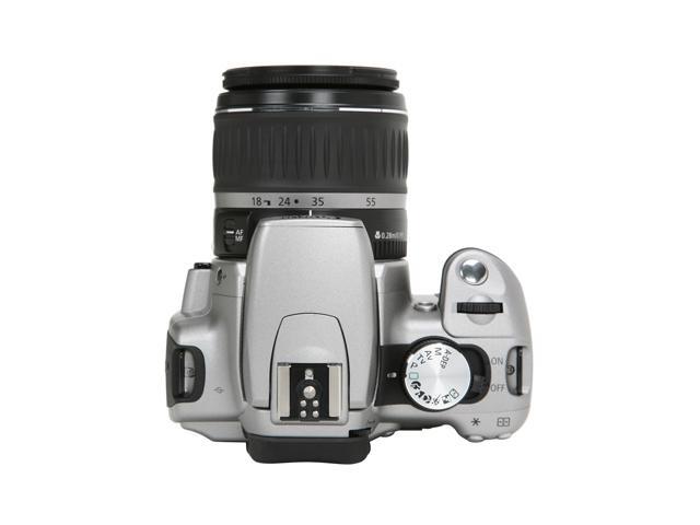 Canon Digital Rebel XT Silver Digital SLR Camera w/EF-S 18-55mm f/3.5-5 ...