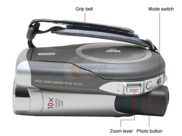Canon DC22 DVD Camcorder - Newegg.com