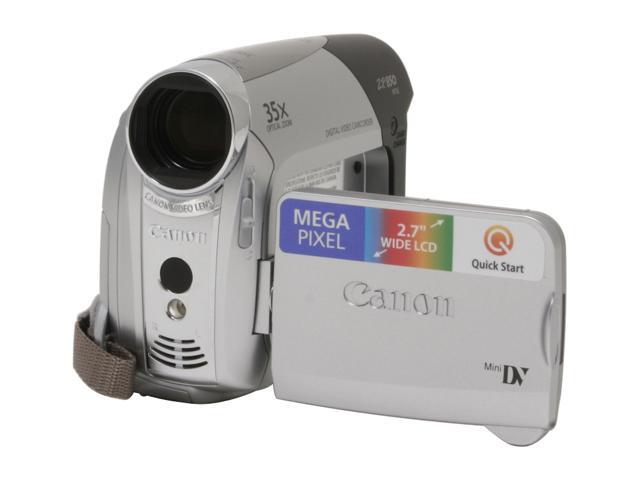 Canon ZR850 Silver 2.7"LCD 35X Optical Zoom Digital Camcorder - Newegg.com