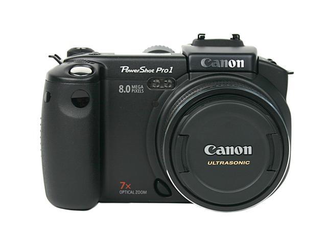 Canon PowerShot Pro1 Black 8.0MP 28mm Wide Angle Digital Camera ...