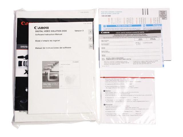 Canon GL2 3CCD 2.5"LCD 20X Optical Zoom Professional Camcorder - Newegg.com