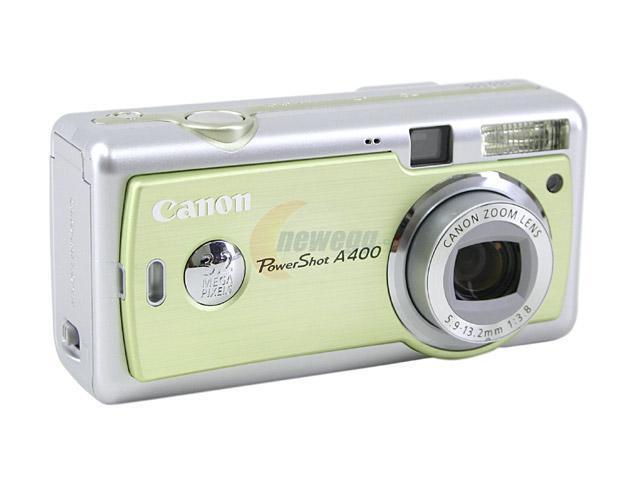 Canon PowerShot A400 Green 3.2MP Digital Camera - Newegg.com