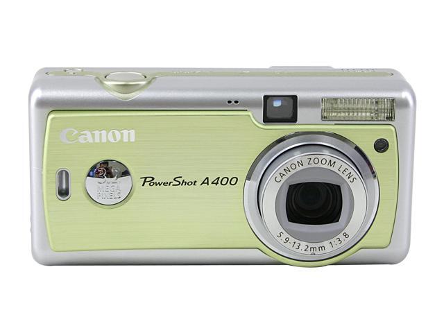 Canon PowerShot A400 Green 3.2MP Digital Camera - Newegg.com