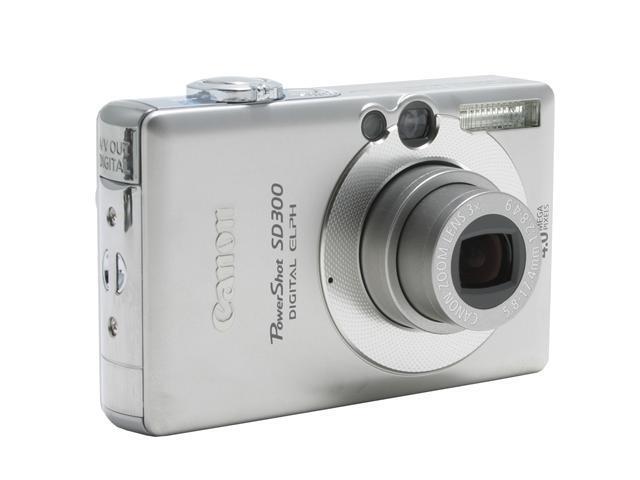Canon SD300 Silver 4.0MP Digital Camera - Newegg.com