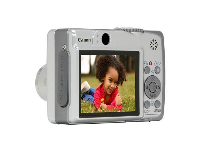 Canon PowerShot A560 Silver 7.1 MP Digital Camera - Newegg.com