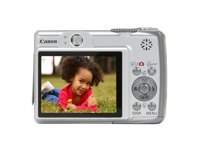 Canon PowerShot A560 Silver 7.1 MP Digital Camera - Newegg.com