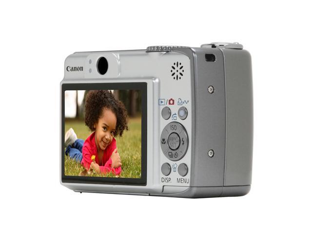 Canon PowerShot A560 Silver 7.1 MP Digital Camera - Newegg.com