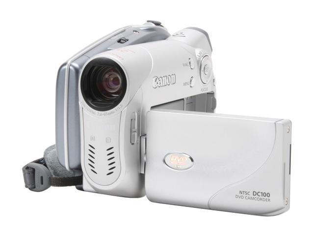 Open Box: Canon DC100 (1185B004AA) DVD Camcorder - Newegg.com