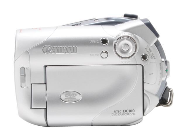 Open Box: Canon DC100 (1185B004AA) DVD Camcorder - Newegg.com
