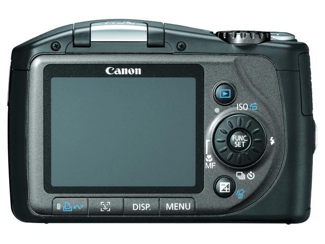 Canon PowerShot SX100 IS Black 8.0 MP Digital Camera - Newegg.com