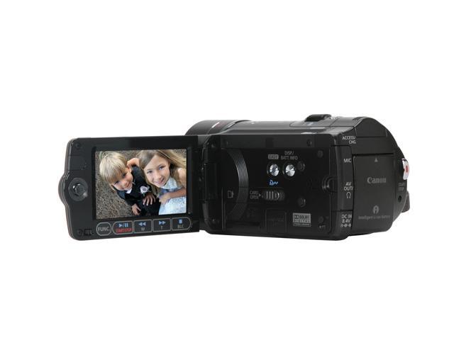 Canon VIXIA HF10 Black Full HD Dual Flash Memory Camcorder - Newegg.com