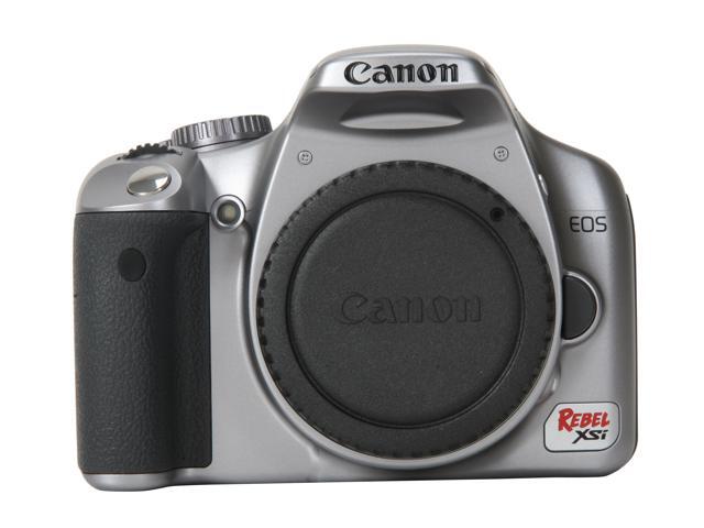 Canon EOS Rebel XSi Silver Digital SLR Camera - Body Only - Newegg.com