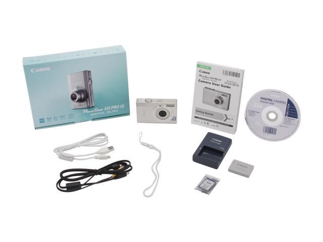 Canon PowerShot SD790 IS Silver 10 MP Digital Camera - Newegg.com