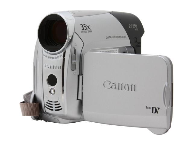 Canon ZR850 Silver 2.7"LCD 35X Optical Zoom Digital Camcorder - Newegg.com