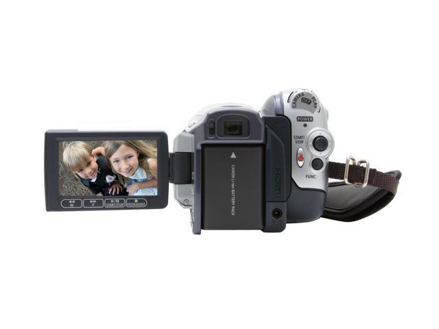 Canon VIXIA HV20 Silver 1/2.7" CMOS 2.7"LCD 10X Optical Zoom High ...
