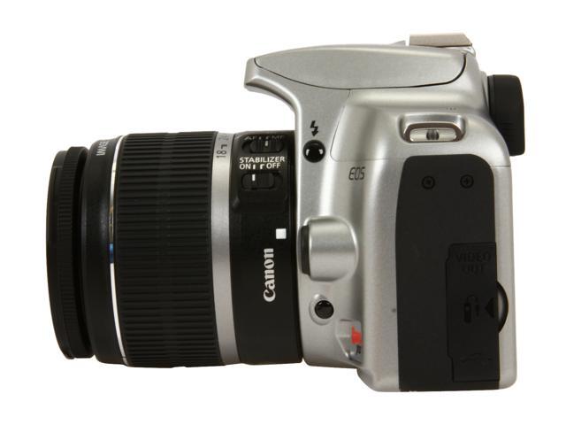 Canon EOS Rebel XS Silver Digital SLR Camera w/EF-S 18-55mm f/3.5-5.6 ...