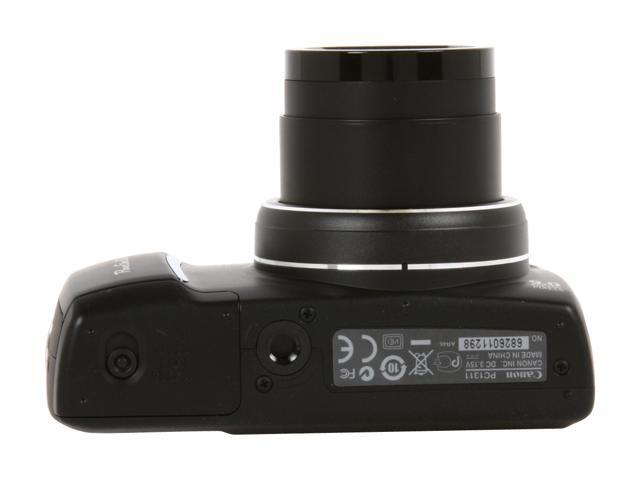 Canon PowerShot SX110 IS Black 9.0 MP Digital Camera - Newegg.com