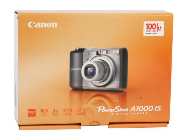 Canon PowerShot A1000 IS Brown 10.0 MP Digital Camera - Newegg.com