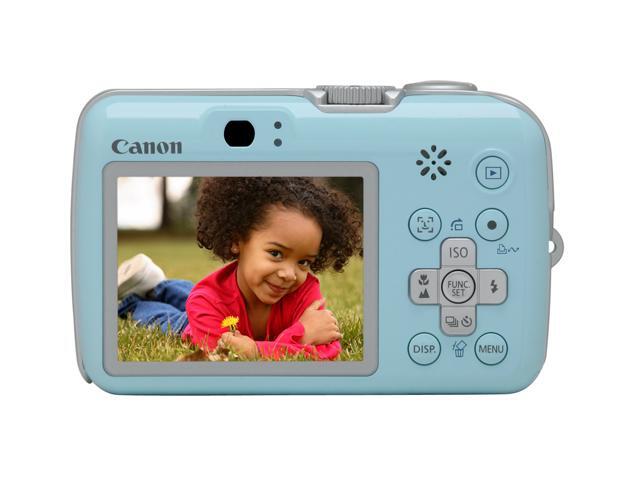 Canon PowerShot E1 Blue 10.0 MP Digital Camera - Newegg.com