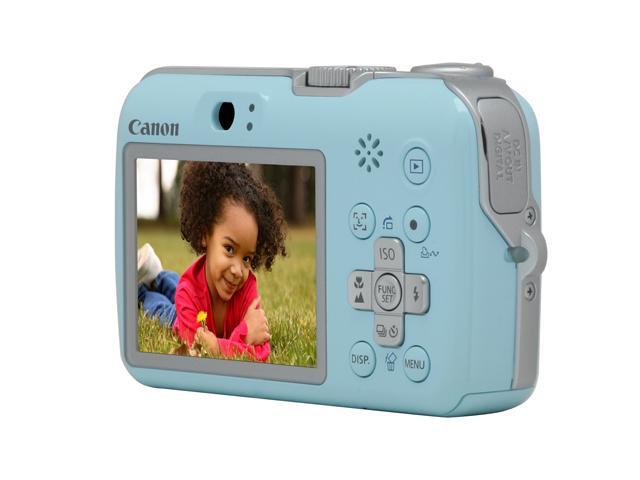 Canon PowerShot E1 Blue 10.0 MP Digital Camera - Newegg.com