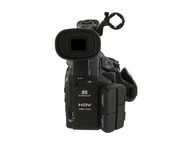 Canon XH A1S Black 1/3" 3CCD 2.8" 207K Professional HDV Camcorder w ...