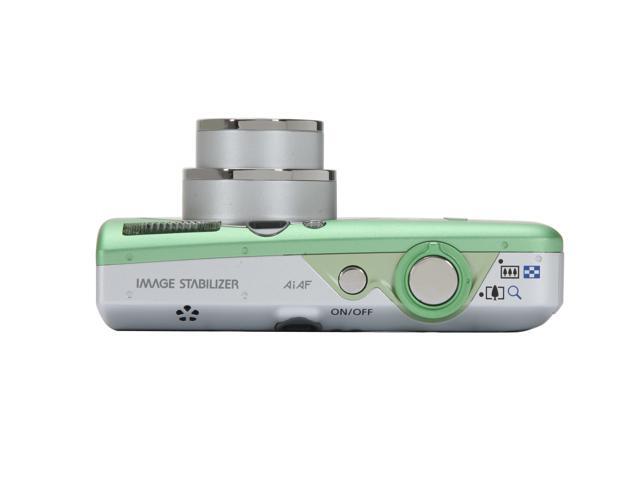 Canon PowerShot SD1200 IS Green 10.0 MP Digital Camera - Newegg.com