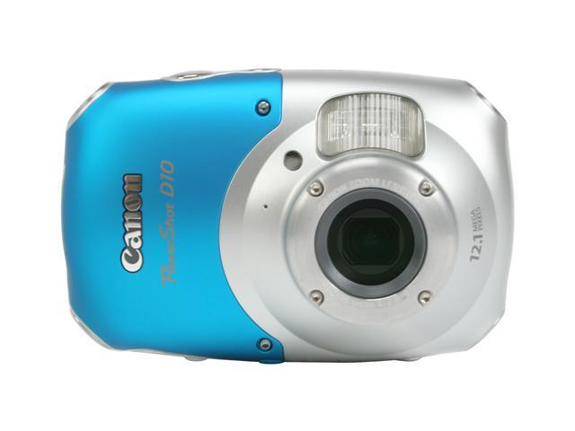Canon PowerShot D10 12.1 MP Digital Camera – Shockproof/Freezeproof and ...