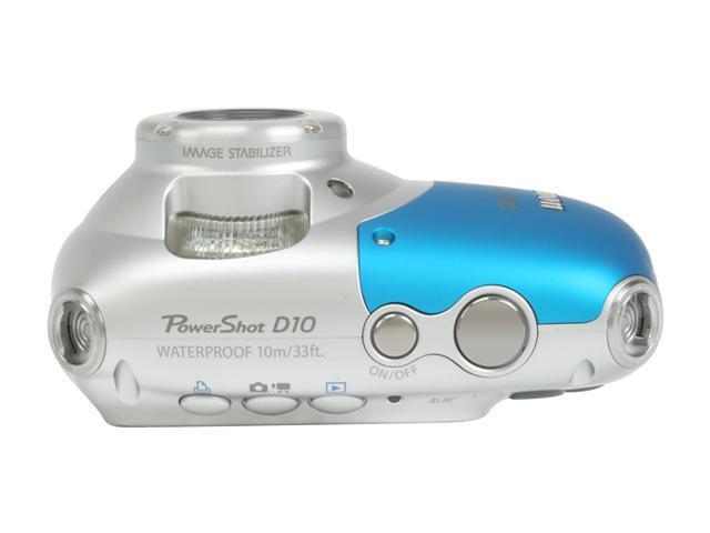 Canon PowerShot D10 12.1 MP Digital Camera – Shockproof/Freezeproof and ...