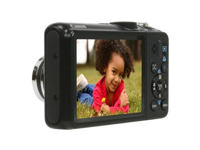 Canon PowerShot A2100 IS Black 12.1 MP Digital Camera - Newegg.com