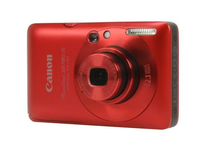 Canon PowerShot SD780 IS Red 12.1 MP Digital Camera - Newegg.com