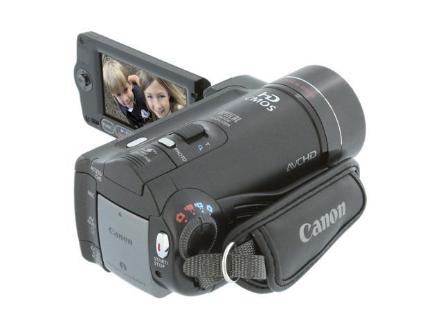 Refurbished: Canon VIXIA HF10 Black Full HD Dual Flash Memory Camcorder ...