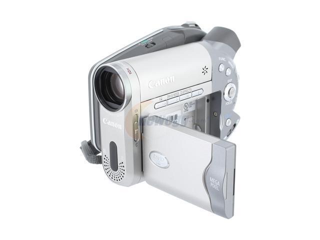 Refurbished: Canon DC10 Silver DVD Camcorder - Newegg.com