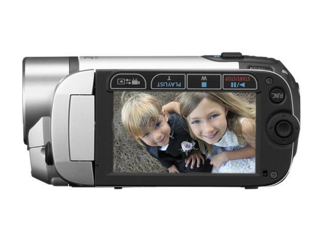 Canon FS300 Silver Flash Memory Camcorder - Newegg.com