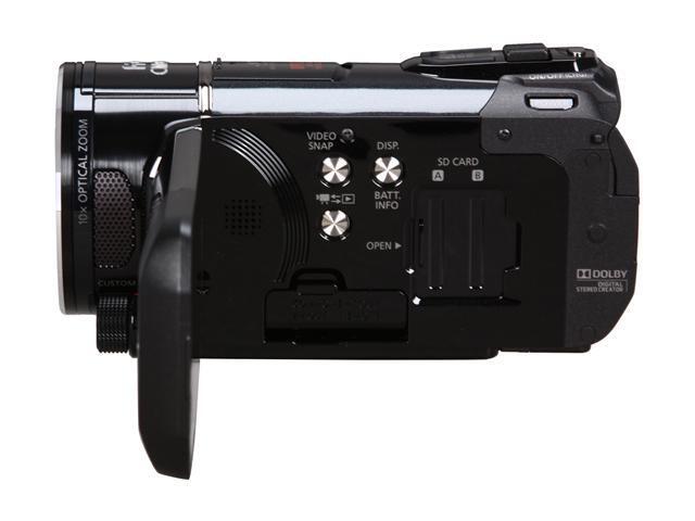 Canon VIXIA HF S20 1/2.6" CMOS 3.5" 922K Touch LCD 10X Optical Zoom ...