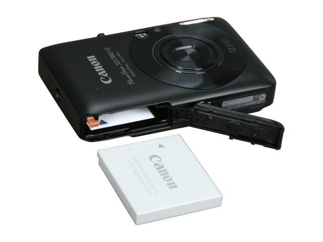 Refurbished: Canon PowerShot SD780 IS Black 12.1 MP Digital Camera ...