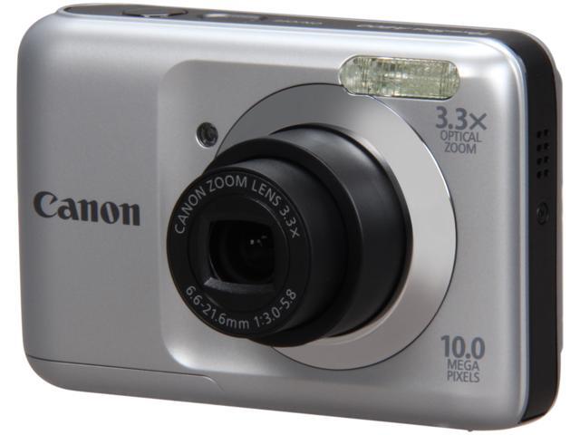 Canon PowerShot A800 Silver 10.0 MP Digital Camera - Newegg.com