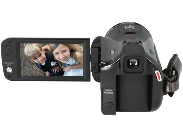 Canon VIXIA HF M41 Black High Definition HDD/Flash Memory Camcorder ...