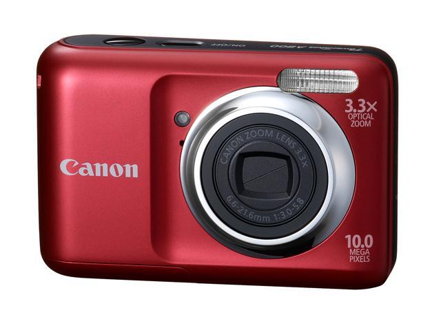 Canon PowerShot A800 Red 10.0 MP Digital Camera - Newegg.ca
