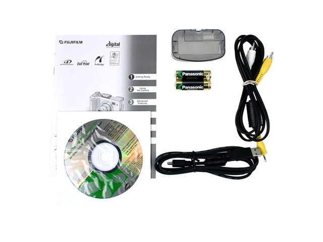 FUJIFILM FinePix E500 Silver 4.1MP 28mm Wide Angle Digital Camera ...