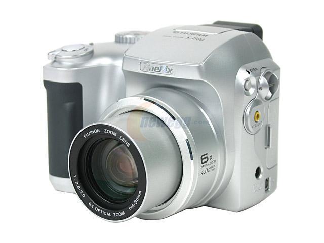 FUJIFILM FinePix S3100 Silver 4.0MP Digital Camera - Newegg.com
