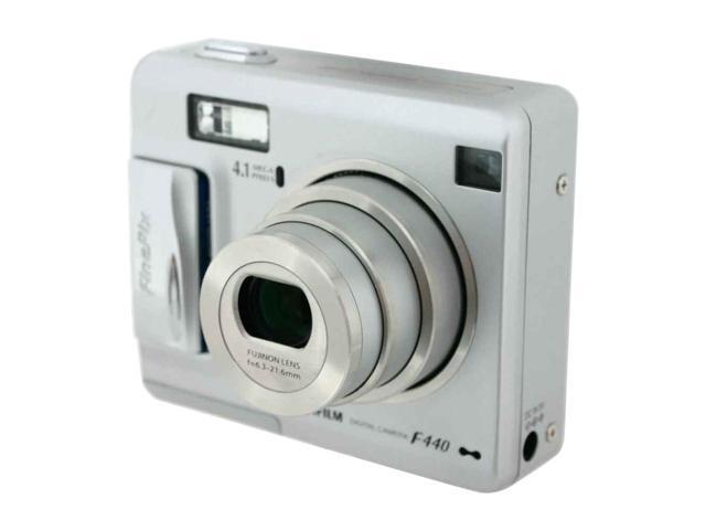 Refurbished: FUJIFILM Finepix F440 Silver 4.1 MP Digital Camera ...