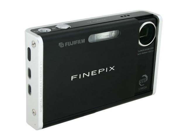 Refurbished: FUJIFILM FinePix Z1 Black 5.1 MP Digital Camera - Newegg.com