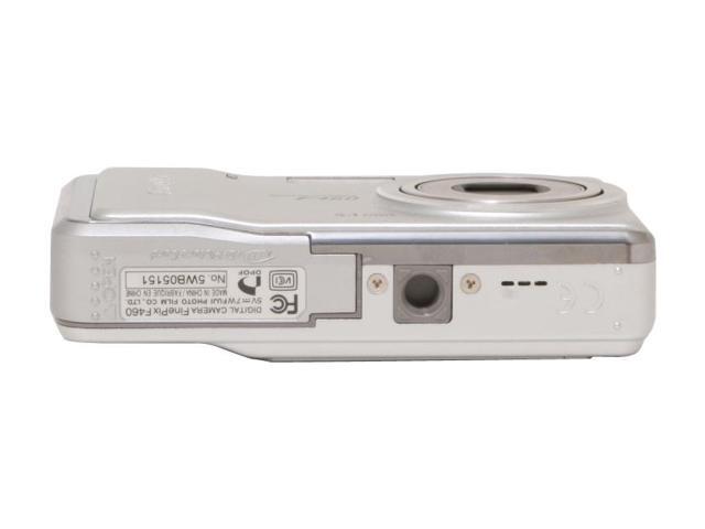 Refurbished: FUJIFILM F460 Silver 5.1 MP Digital Camera - Newegg.com