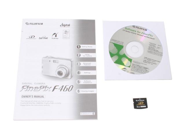 Refurbished: FUJIFILM F460 Silver 5.1 MP Digital Camera - Newegg.com