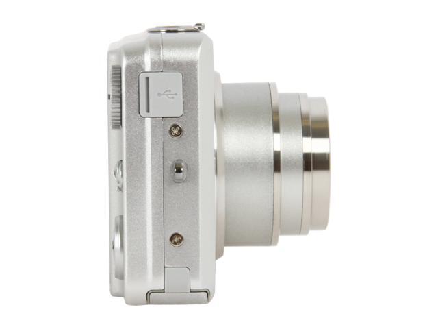 FUJIFILM FinePix J150W Silver 10 MP 28mm Wide Angle Digital Camera ...