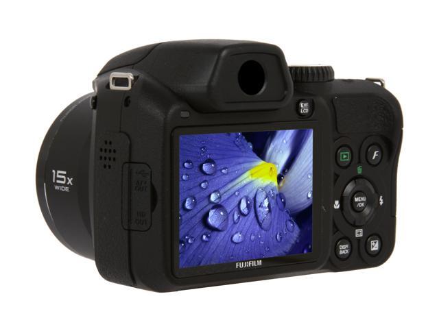 FUJIFILM FinePix S2000HD Black 10 MP 27.6mm Wide Angle Digital Camera ...