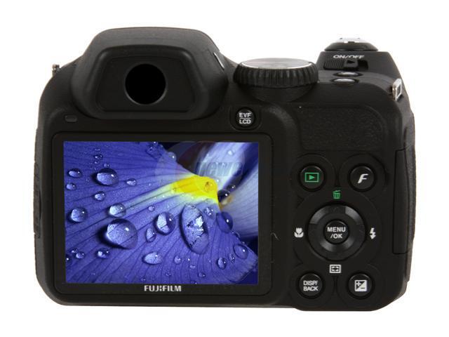 FUJIFILM FinePix S2000HD Black 10 MP 27.6mm Wide Angle Digital Camera ...