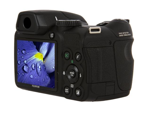 FUJIFILM FinePix S2000HD Black 10 MP 27.6mm Wide Angle Digital Camera ...