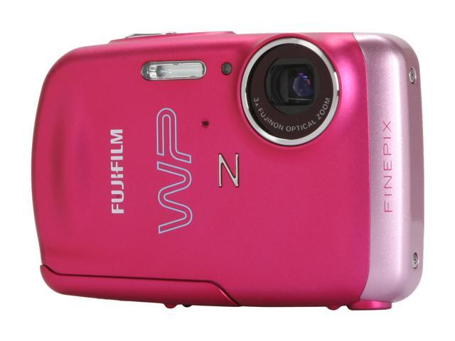 FUJIFILM FinePix Z33WP Pink 10.0 MP 2.7"230K LCD 3X Optical Zoom 3m Waterproof Digital Camera ...